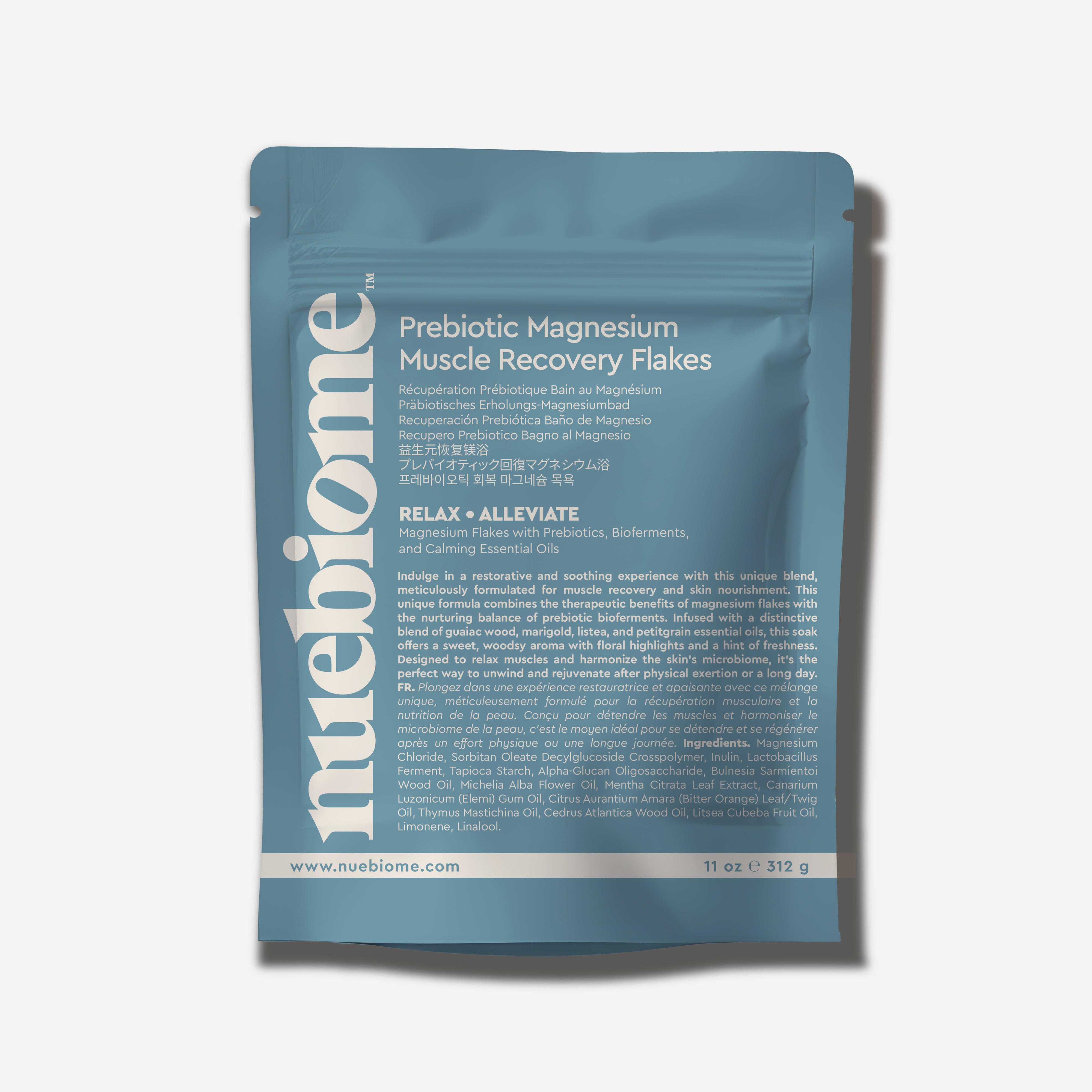 Prebiotic Magnesium Muscle Recovery Flakes – Nuebiome